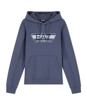 Emporio Armani Hoodie Visibility Regular Fit Cotton Blend With Logo