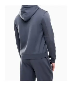 Emporio Armani Hoodie Visibility Regular Fit Cotton Blend With Logo