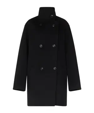Loulou De Saison Olmo Double-breasted Coat - Black