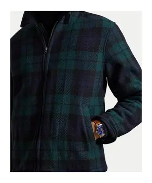 Polo Ralph Lauren Checked Zip-up Jacket