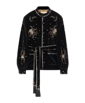 Valentino Garavani Long-sleeve Casual Jacket - Black