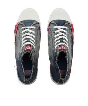 DIESEL® S-d-verse Mid Ii Frayed Sneakers