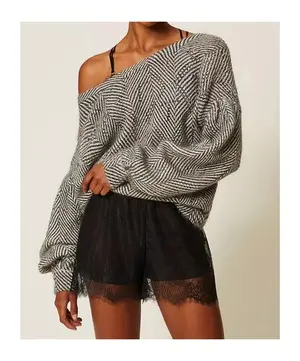 TWINSET Cropped Balloon-sleeve Cardigan