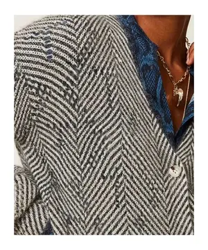 TWINSET Cropped Balloon-sleeve Cardigan