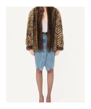 Valentino Garavani Long-sleeved Fur