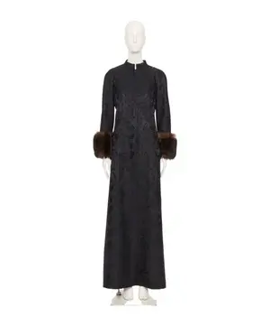 Valentino Garavani Long-sleeved Dress - Black