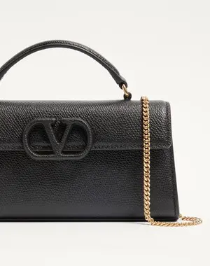 Valentino Garavani Vsling Mini Handbag In Grainy Calfskin