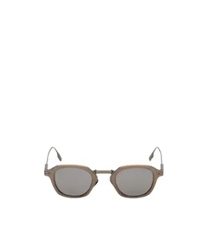 Zegna Geometric Sunglasses - Gray