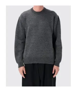 Comme Des Garçons Crew-neck Long-sleeve Sweater - Black