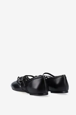 JIMMY CHOO Loli Crystal-embellished Ballet Flats