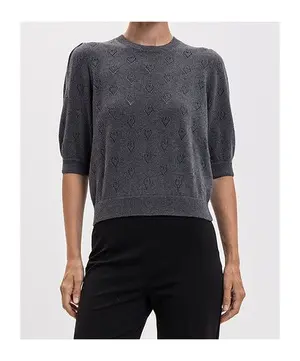 TWINSET Openwork Knit Sweater