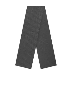 Dolce & Gabbana Cashmere Knit Scarf - Gray