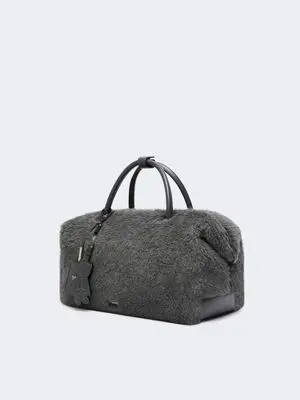 Max Mara Teddy Large Boston Bag