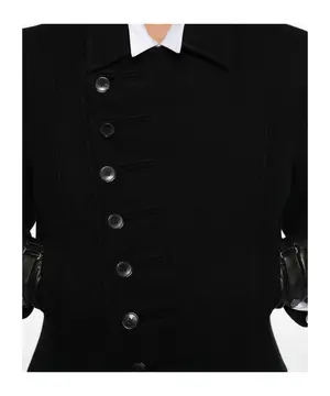 Dries Van Noten Ralen Asymmetric Long Coat