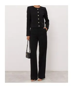 TWINSET Pleated-detail Zip-fly Casual Trousers