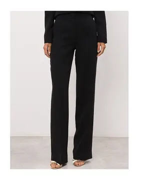TWINSET Pleated-detail Zip-fly Casual Trousers