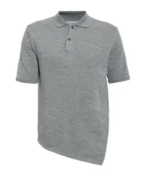 Comme Des Garçons Short-sleeved Polo Shirt With A Collar