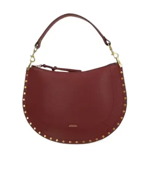 Isabel Marant Étoile Logo Stamp Shoulder Bag - Deep Red