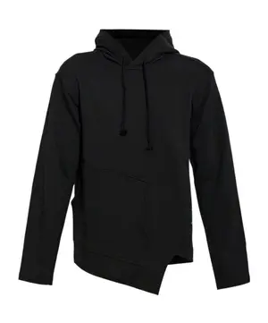 Comme Des Garçons Long-sleeve Hooded Sweatshirt - Black