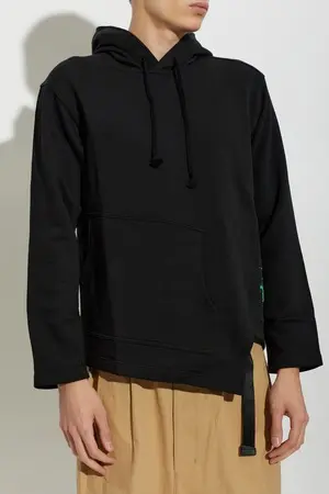 Comme Des Garçons Long-sleeve Hooded Sweatshirt