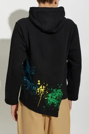 Comme Des Garçons Long-sleeve Hooded Sweatshirt