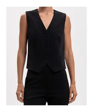 TWINSET Single-breasted V-neck Vest