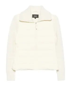 Mackage Hybrid Knit Stand-collar Zip Puffer Jacket