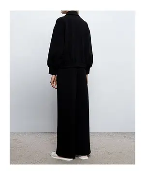TWINSET Collared Zip-up Sweatshirt And Sweatpants Set