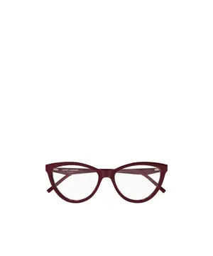 Saint Laurent Cat-eye Frame Glasses - Red
