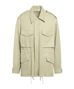 Auralee Utility Drawstring Coat - Nude