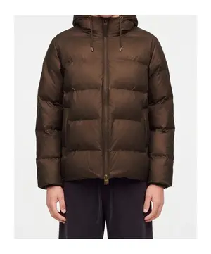 Rains Long-sleeved Hooded Padded Jacket