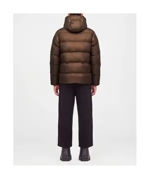 Rains Long-sleeved Hooded Padded Jacket