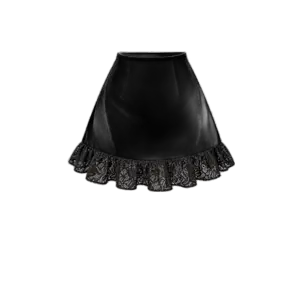 MANDARANO Riviera Mini Skirt - Black