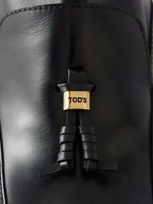 TOD'S Gomma Tasseled Leather Over-the-knee Boots