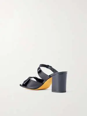 MARYAM NASSIR ZADEH Una 70 Patent-leather Sandals