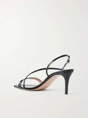 GIANVITO ROSSI Manhattan 70 Leather Sandals