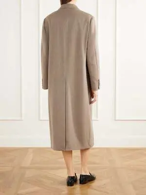 Auralee Moleskin Cashmere Coat