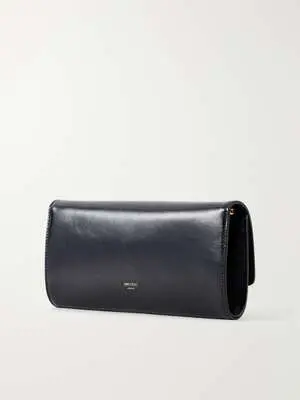 JIMMY CHOO Cinch Leather Clutch
