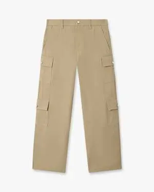 Casablanca Beige Desert Canvas Denim Jeans - Multicolor