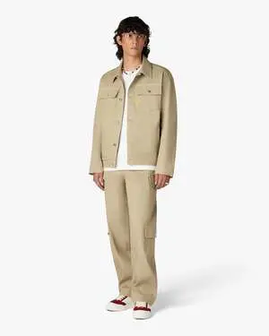 Casablanca Beige Desert Canvas Denim Jeans