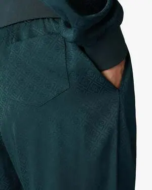 Casablanca Dark Teal Monogram Trousers