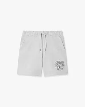 Casablanca Grey Eveil Ancestral Applique Shorts - Multicolor