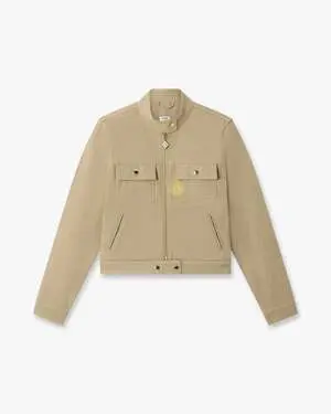 Casablanca Beige Desert Canvas Denim Jacket