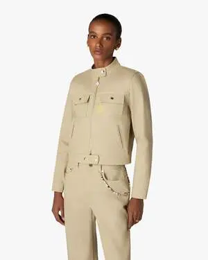 Casablanca Beige Desert Canvas Denim Jacket