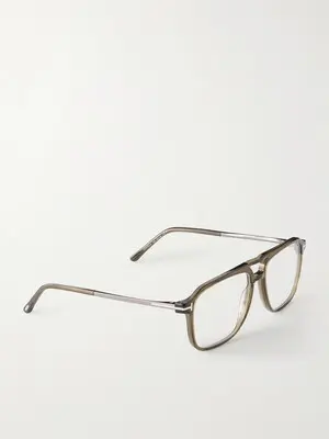 TOM FORD Aviator-frame Acetate Glasses