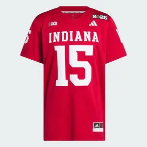 Adidas Premier Indiana Hoosiers X Mendoza Cfp Jersey - Team Victory Red