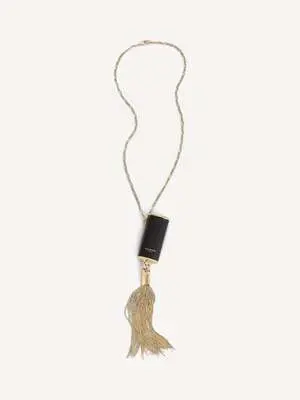Balmain Ophir Lighter Holder In Smooth Leather