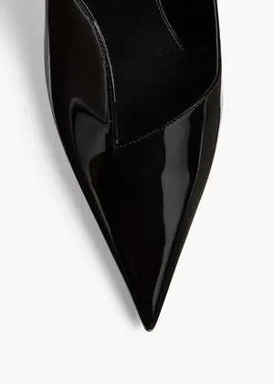 Khaite Vivien Low Pump In Patent Leather