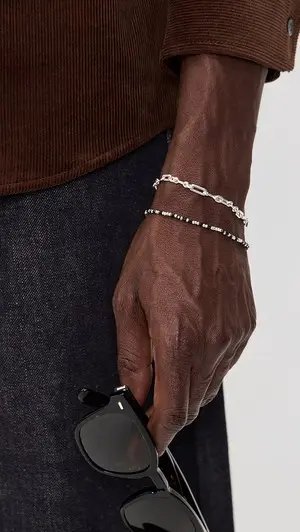 MAOR Sterling Small Link Pelham Bracelet