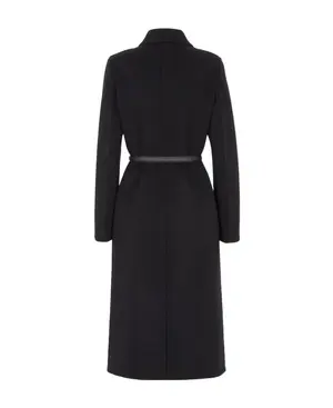 Fendi Single-breasted Belted Coat